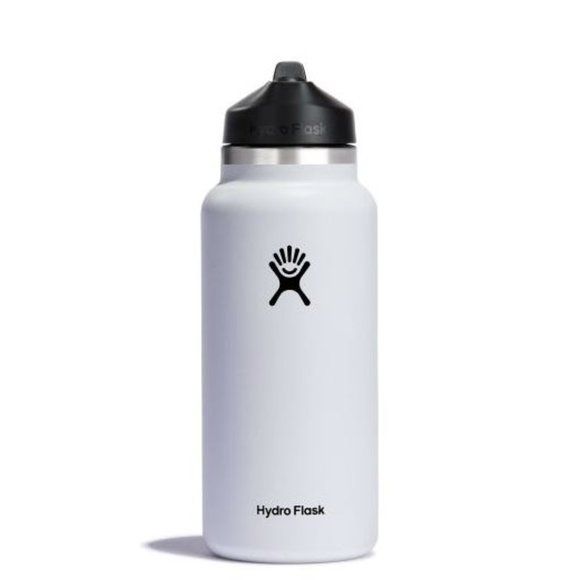 Hydro Flask | Dining | Hydro Flask 32oz Wide Mouth With Straw Lid ...